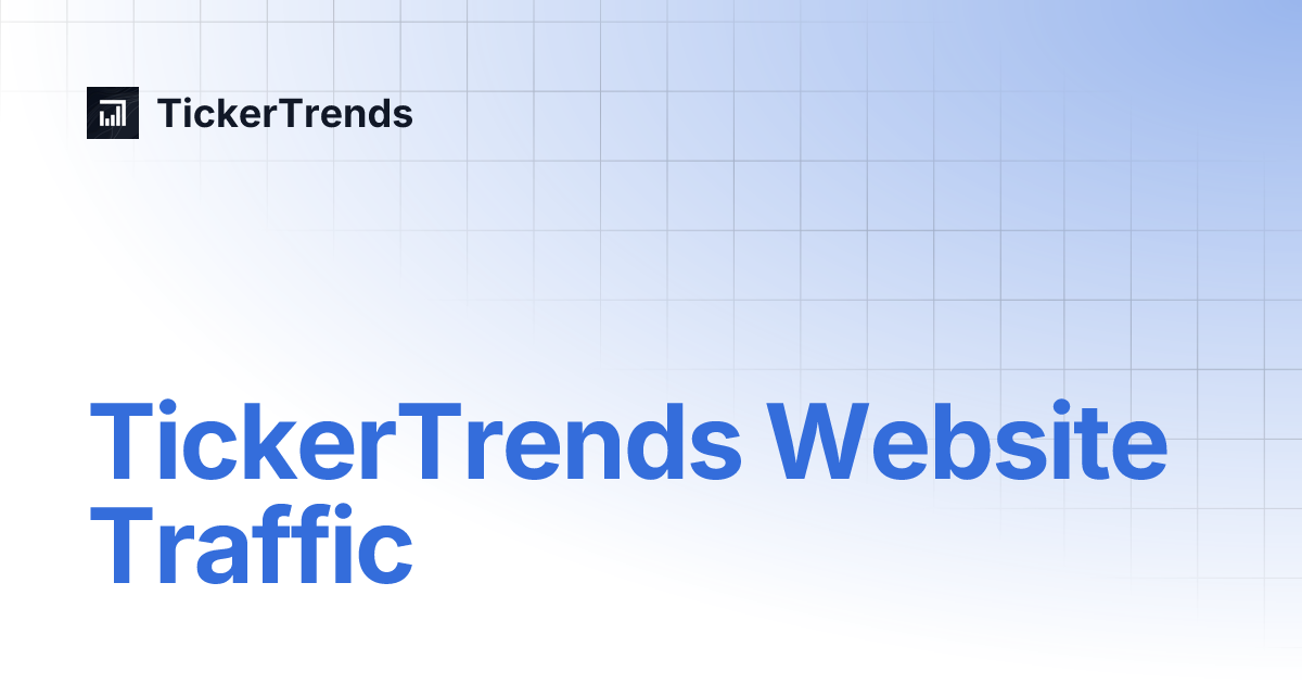 TickerTrends Website Traffic | TickerTrends